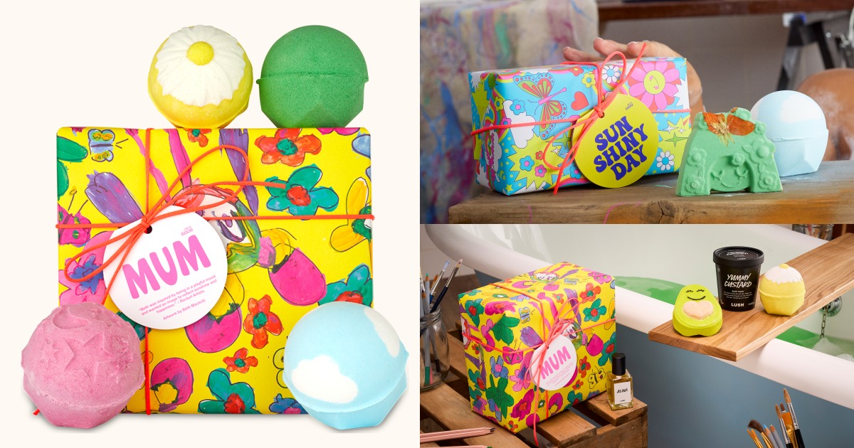 LUSH 2024母親節限定系列，12款全新產品以 6 款載譽歸來經典產品，重拾「做自己」的樂趣！ － COOL SIS 酷女孩